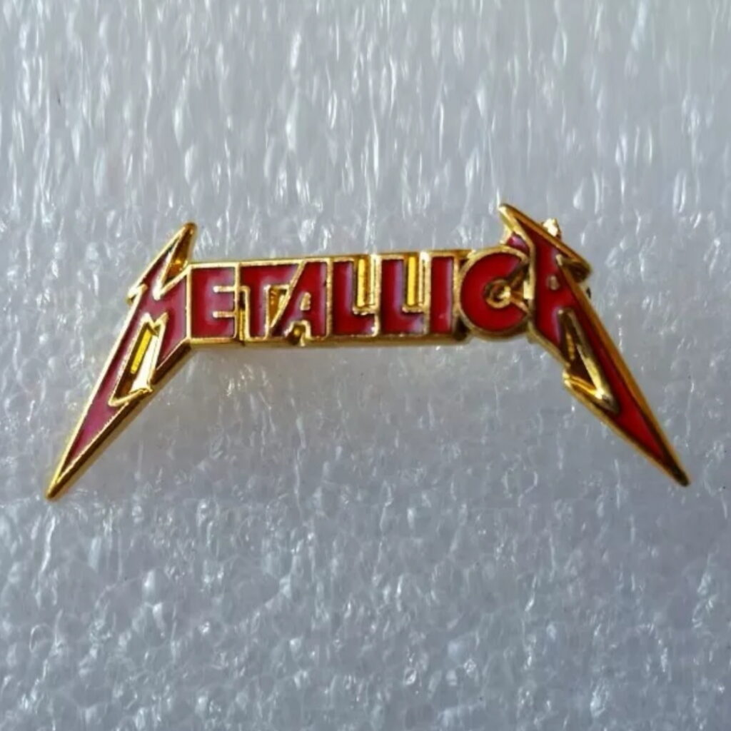 Metallica One Logo Enamel Pin - Pin 'Em All