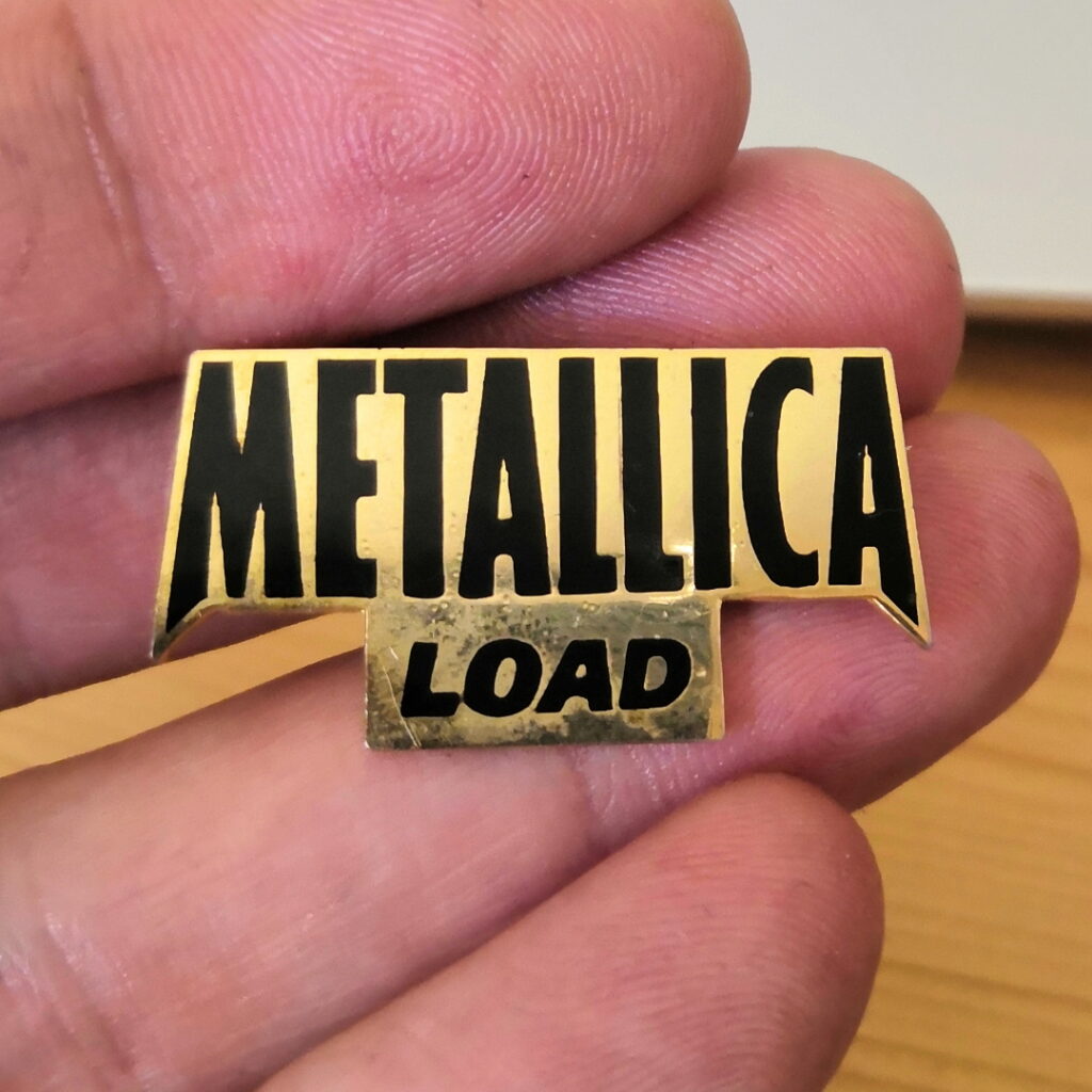 Metallica Load Logo Enamel Pin - Pin 'Em All