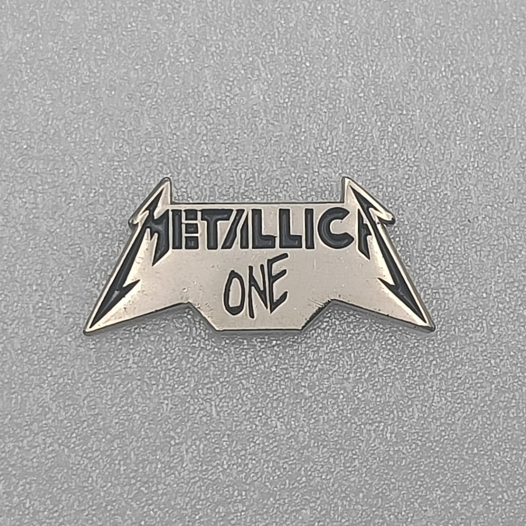 Metallica One Logo Enamel Pin - Pin 'Em All