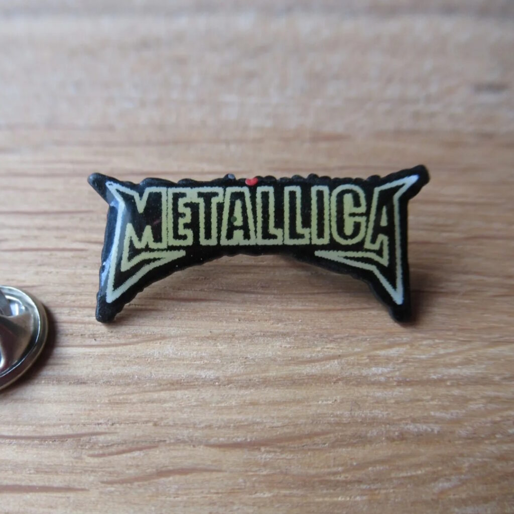 Metallica St. Anger Logo Enamel Pin - Pin 'Em All